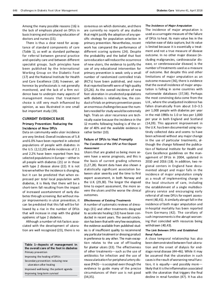Current challenges and opportunities in the prevention and management ...